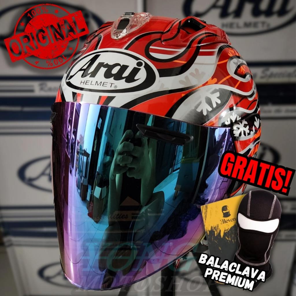 Jual HELM COPY HAGA GP RAM 5 1:1 COPY AR*I NOT SCOOT TSR Half Face ...