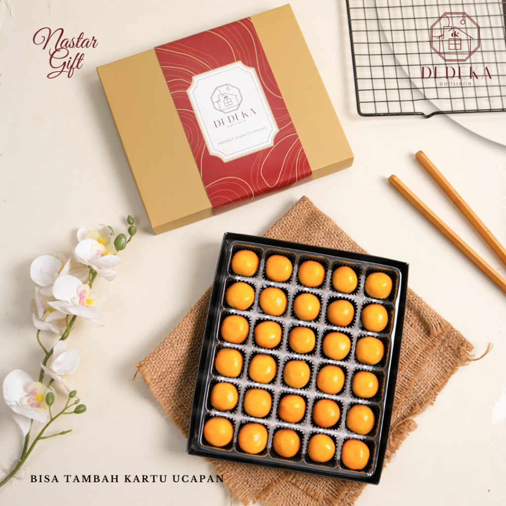 Jual Kue Nastar Premium Butter Gift / Nastar Premium Gift Box Polos ...