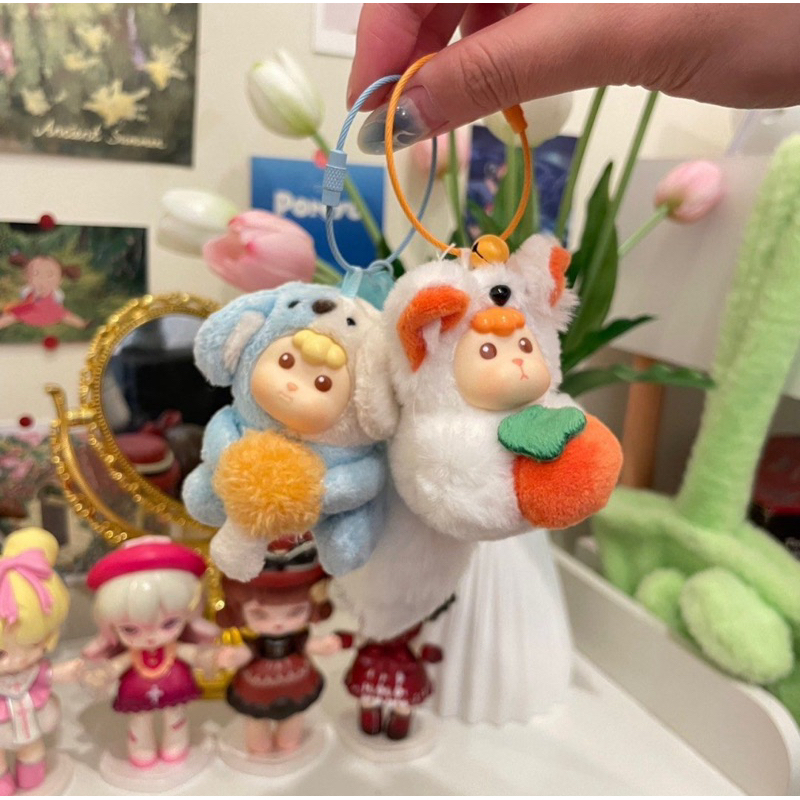 Jual Roaring zoo ( friend sheep ) keychain bagcharm not popmart kkv ...