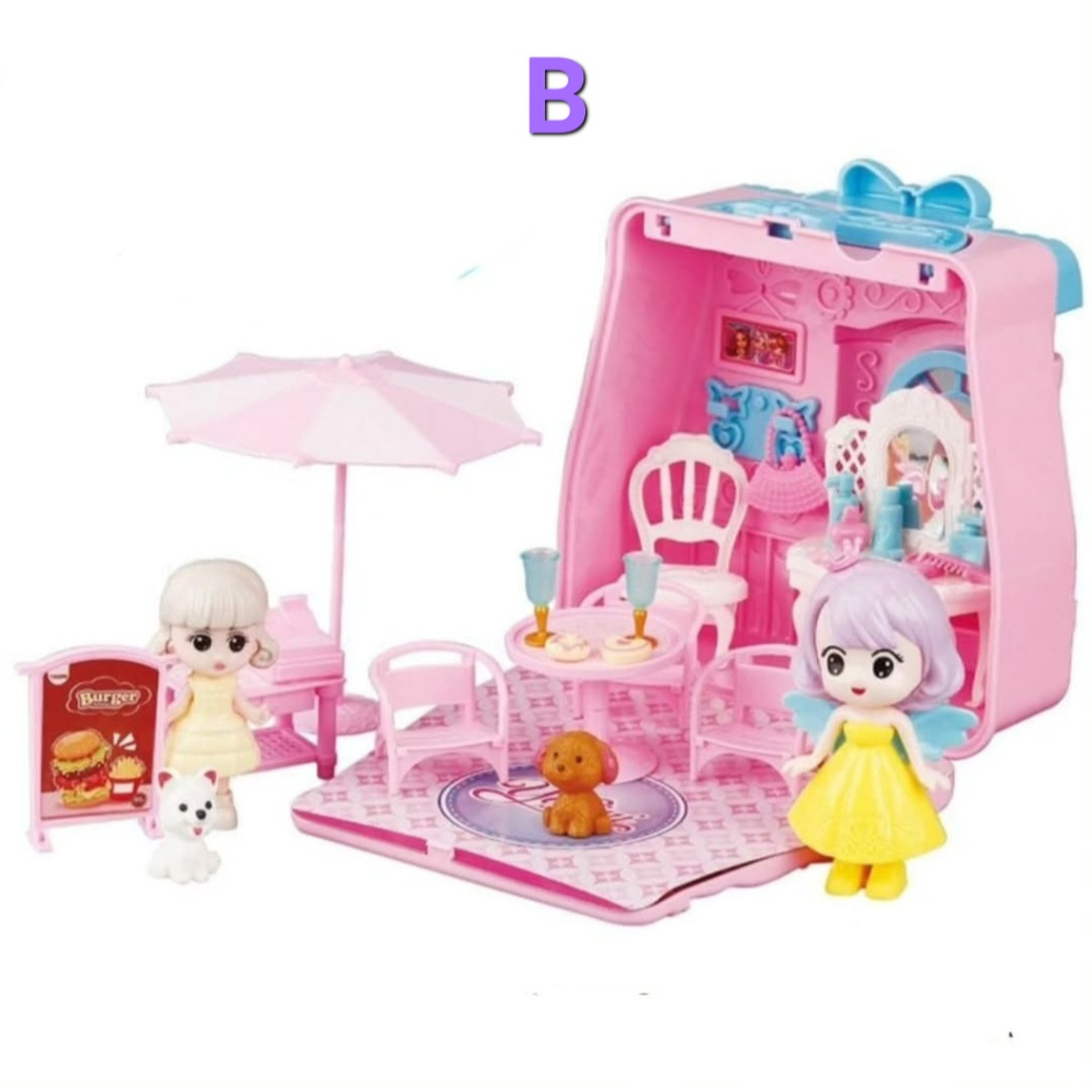 Jual BESAR!! RUMAH BONEKA IMPORT (Miniatur Furniture Playset Dream ...