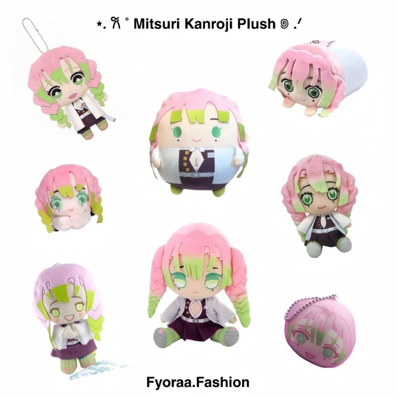 Jual ( OFFICIAL MERCH ) Mitsuri Kanroji Plushie Original/Boneka Anime ...