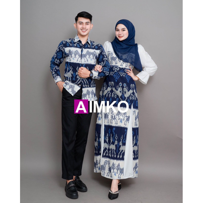 Jual AIMKO ETHNIC - BAJU TENUN KINANTI NTT - DRESS TENUN KINANTI - BAJU ...