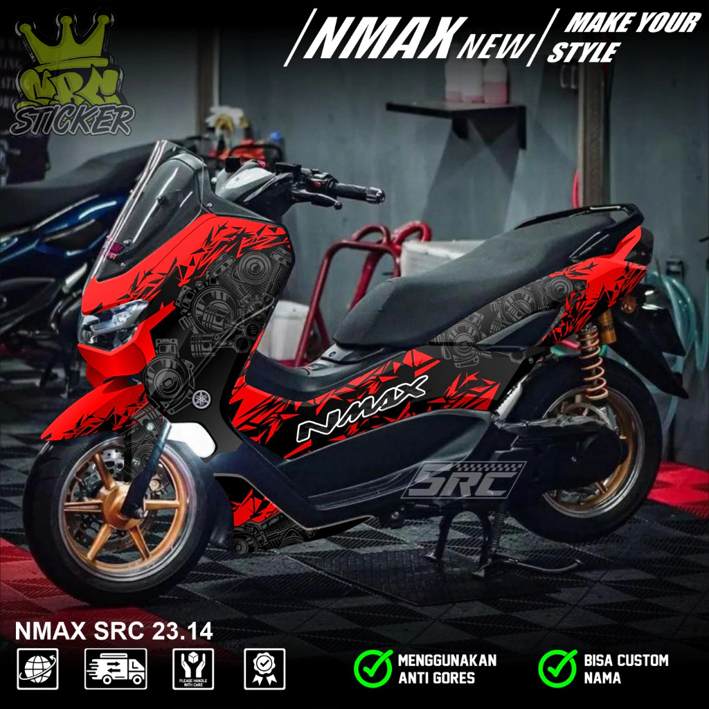 Jual COD Sticker Decal Full Body Yamaha Nmax New 2020 2021 2022 2023 ...