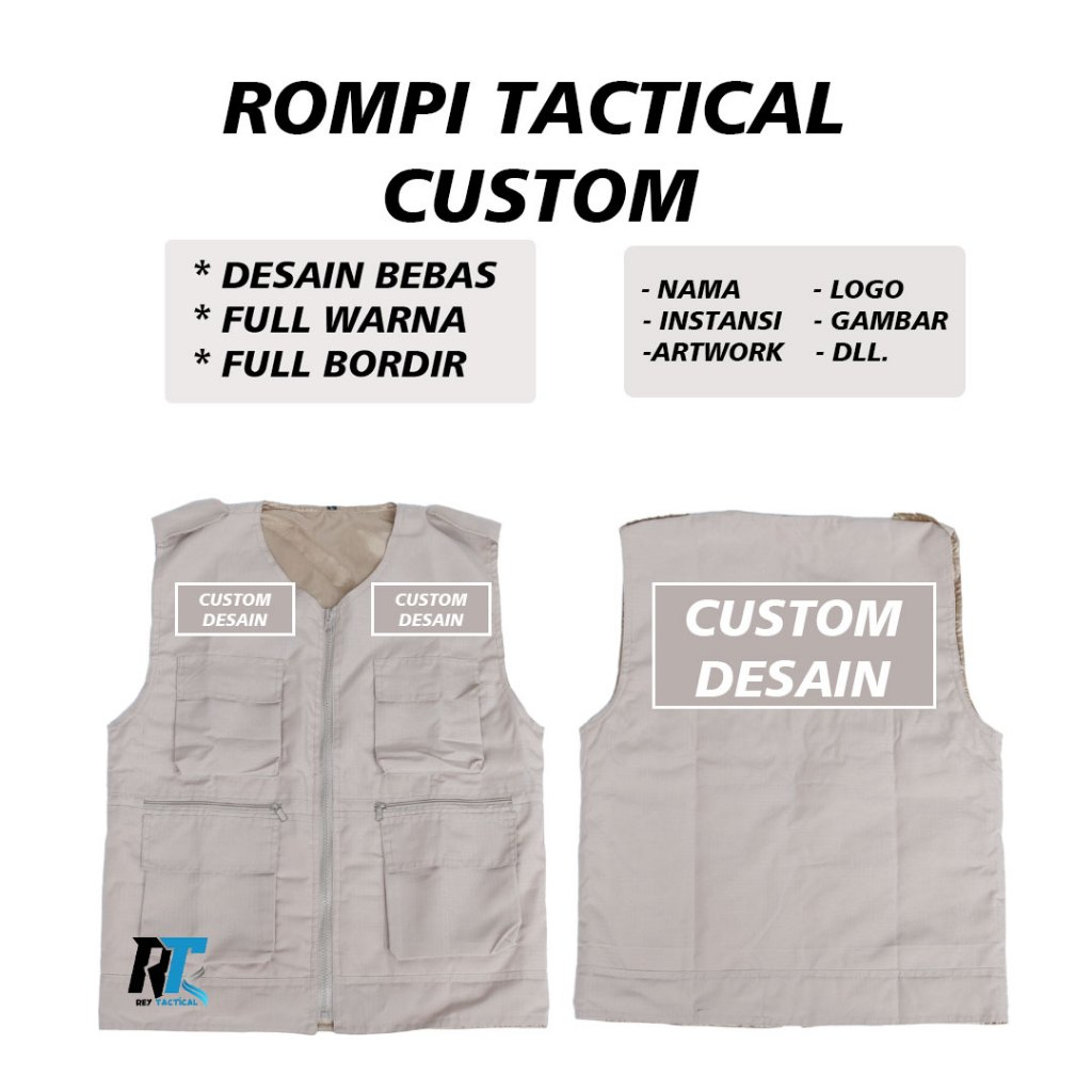 Jual CUSTOM ROMPI KING/ROMPI TACTICAL / ROMPI LAPANGAN / ROMPI ...