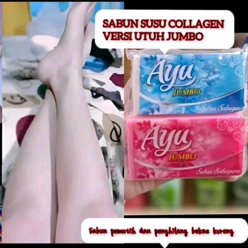 Jual Ayu Jumbo Sabun Susu Collagen Versi Utuh jumbo | Shopee Indonesia