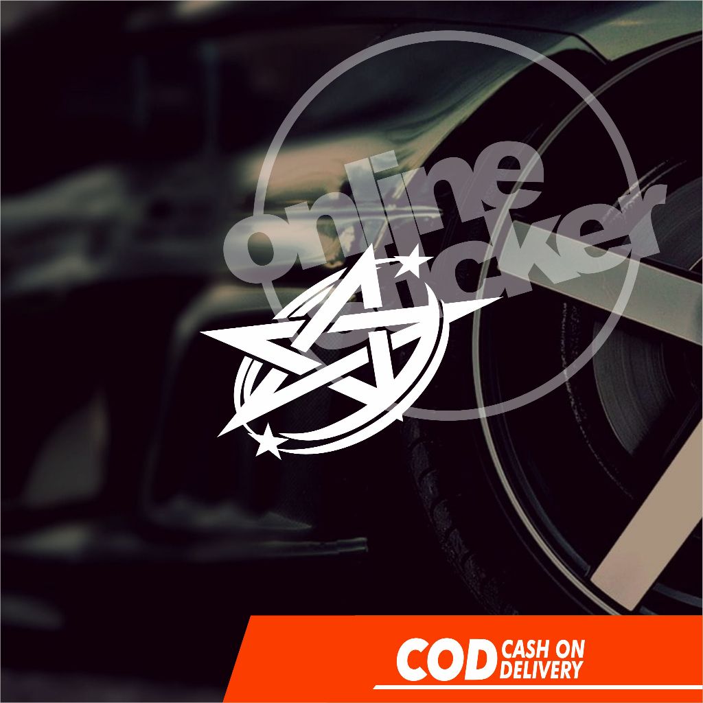 Jual Stiker Bintang Kejora Lingkaran | Cutting Menyala | Shopee Indonesia