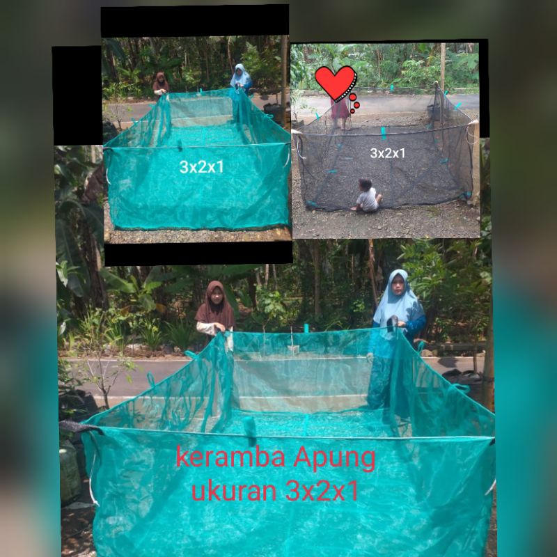 Jual #keramba/kramba #Tanjar jaring apung meteran bisa request ukuran ...