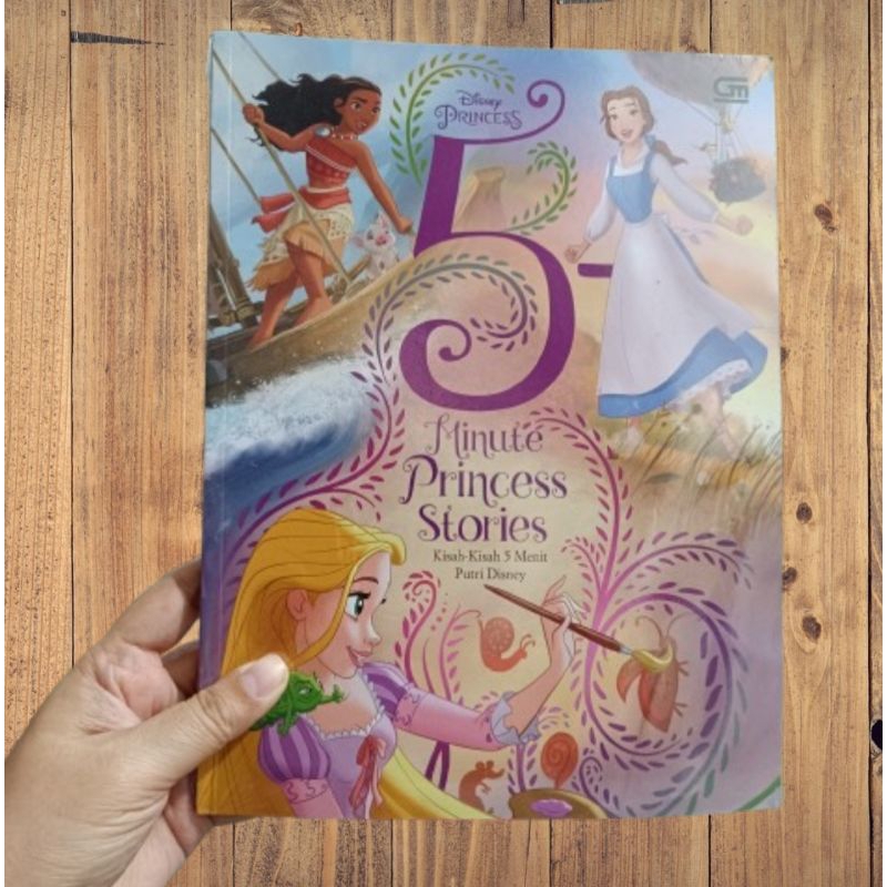 Jual Buku Disney Kumpulan kisah 5 menit putri Disney princess stories | Shopee Indonesia