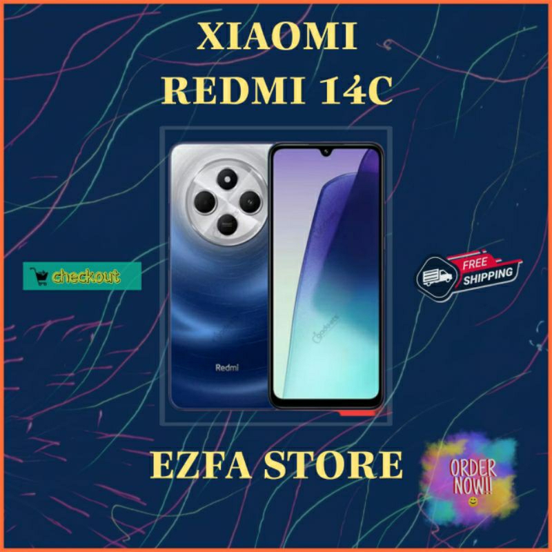 Jual REDMI 14C 6/128 GARANSI RESMI | Shopee Indonesia