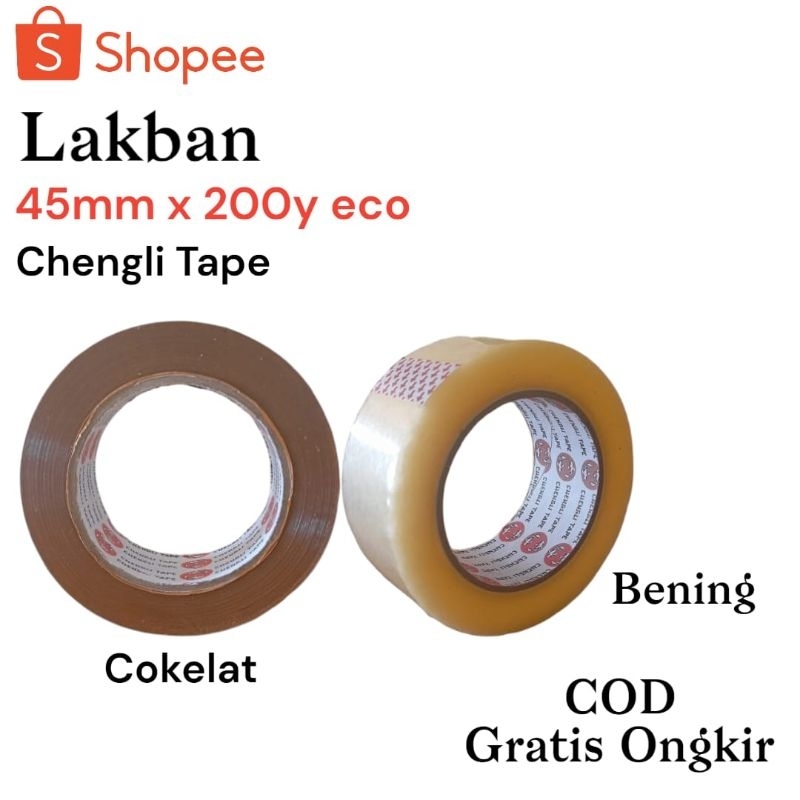 Jual LAKBAN 200 YARD | LAKBAN BENING 200 YARD - LAKBAN COKLAT | LAKBAN ...