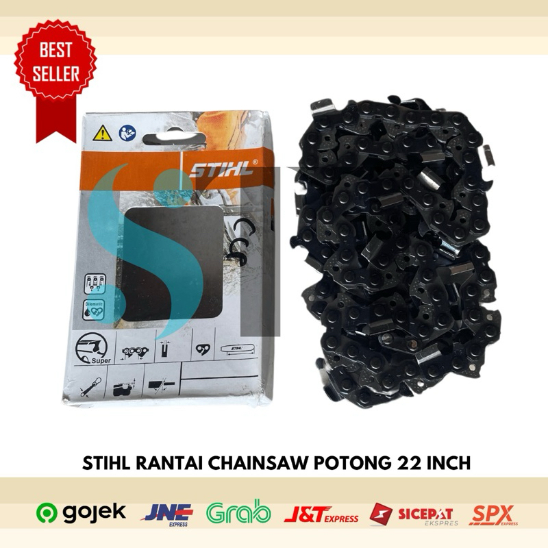 Jual STIHL Rantai Chainsaw Potong 22 Inch | Shopee Indonesia