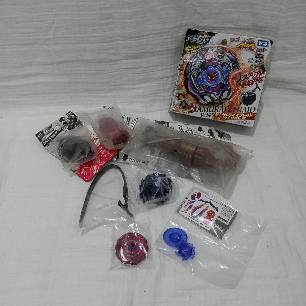 Jual Beyblade Zero G Samurai Ifraid Plus Launcher Grip Original Takara ...