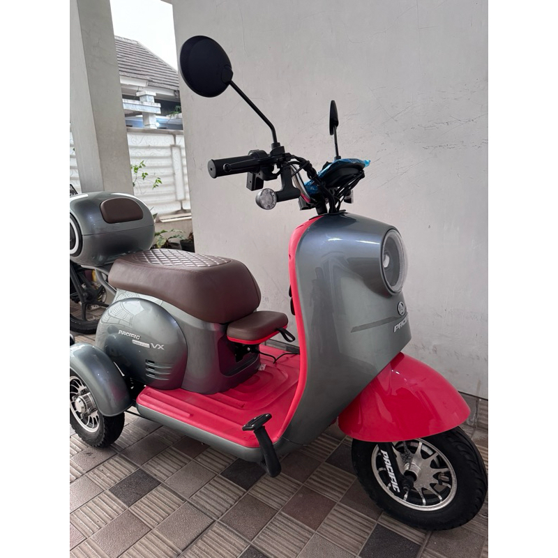 Jual Motor Listrik Roda 3 merk Pacific crosser VX | Shopee Indonesia