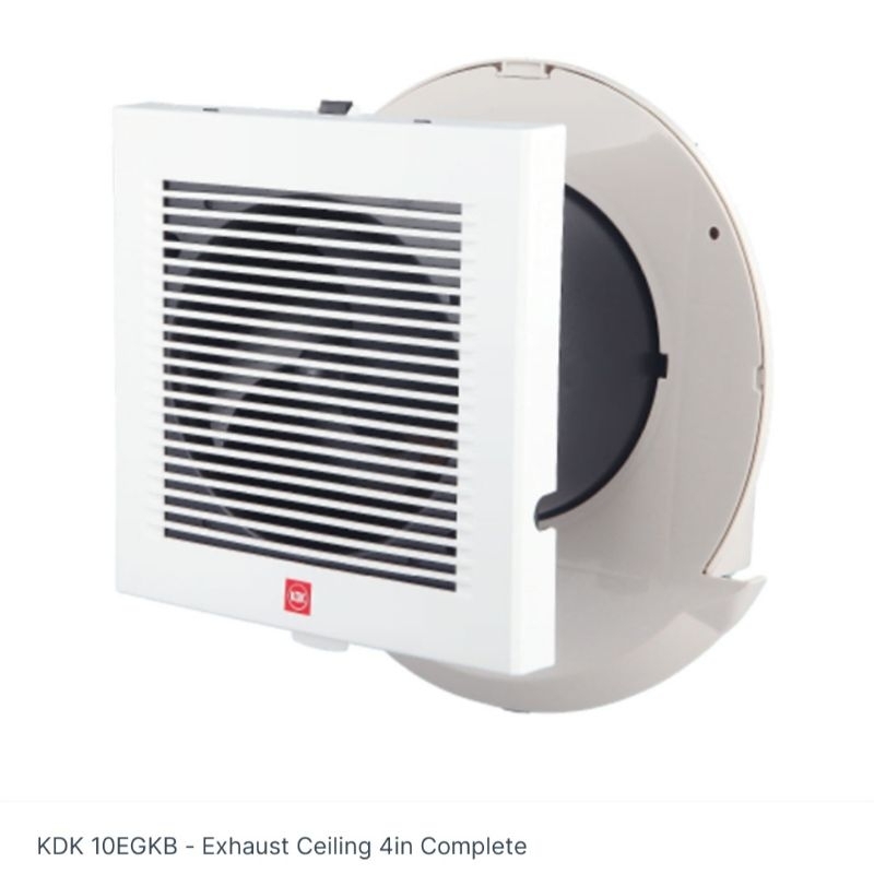 Jual Kdk 10 EGKA / exhaust / kipas hisap / exhaust fan kdk plafon ...