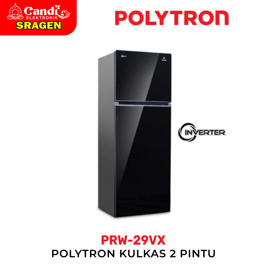 Jual POLYTRON Kulkas 2 Pintu Belleza Jumbo Inverter 260 Liter – PRW ...