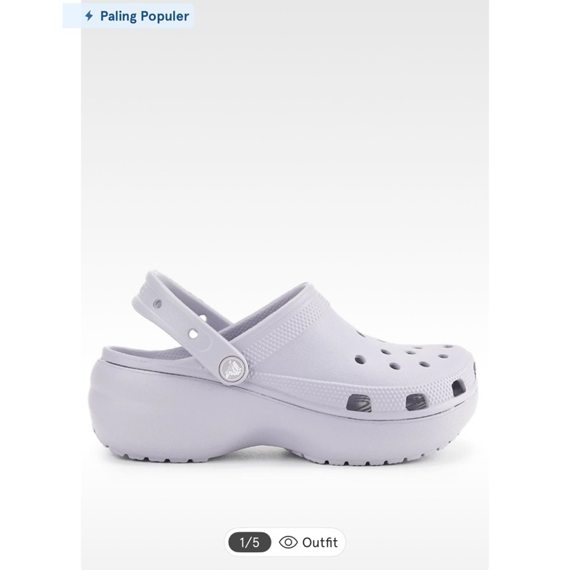 Jual classic platform clog w | Shopee Indonesia