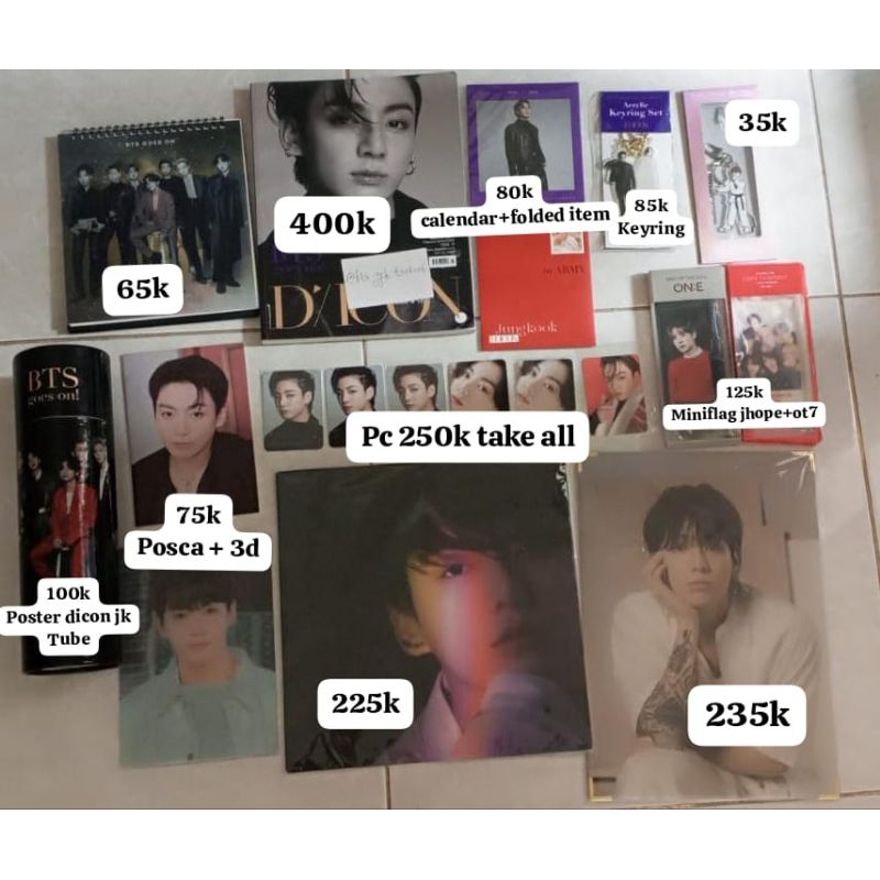 Jual WTS AAB BTS JUNGKOOK DICON PC JK PTD PROOF COLLECTOR GOLDEN ...