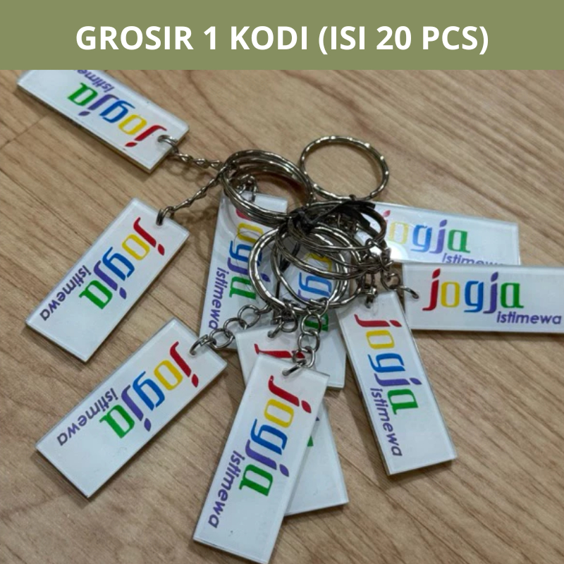 Jual Gantungan kunci unik khas jogja 1 kodi (isi 20 pcs) | Shopee Indonesia