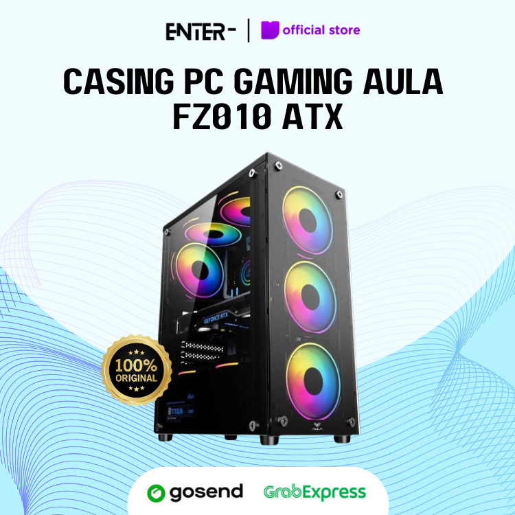 Jual Casing PC Gaming AULA FZ010 ATX | Shopee Indonesia