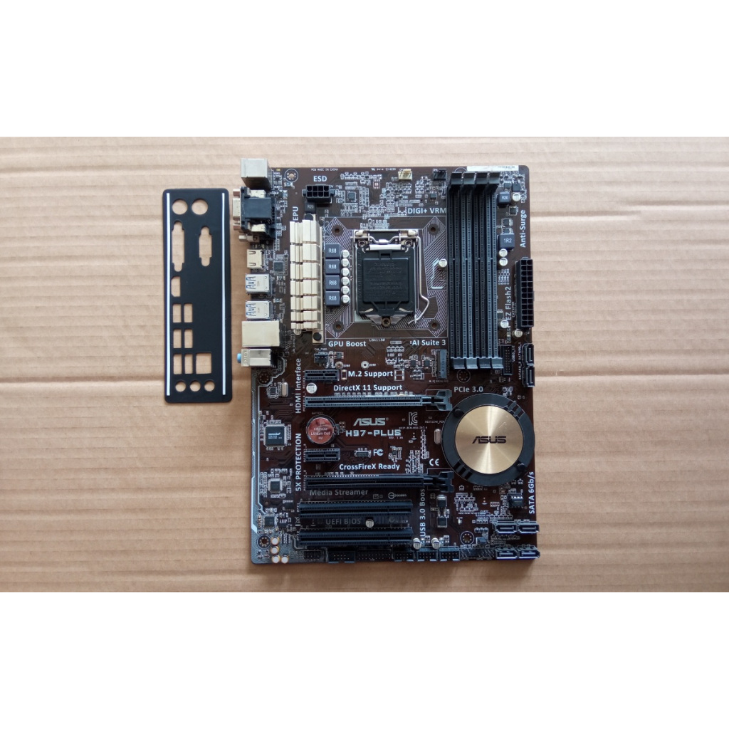 Jual Motherboard ASUS H97-PLUS + Procerssor Intel Core i7-4790 ...