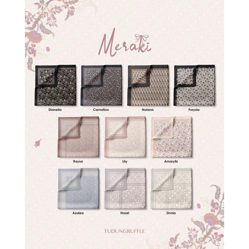 Jual TUDUNG RUFFLE Meraki | Shopee Indonesia