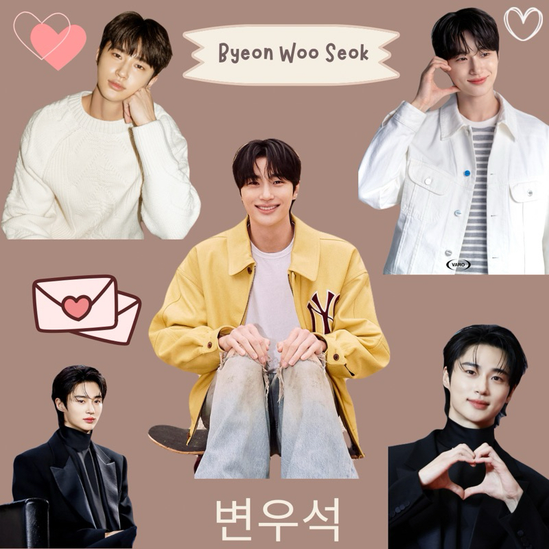 Jual Sticker Byeon woo seok (stiker non cut ) | Shopee Indonesia