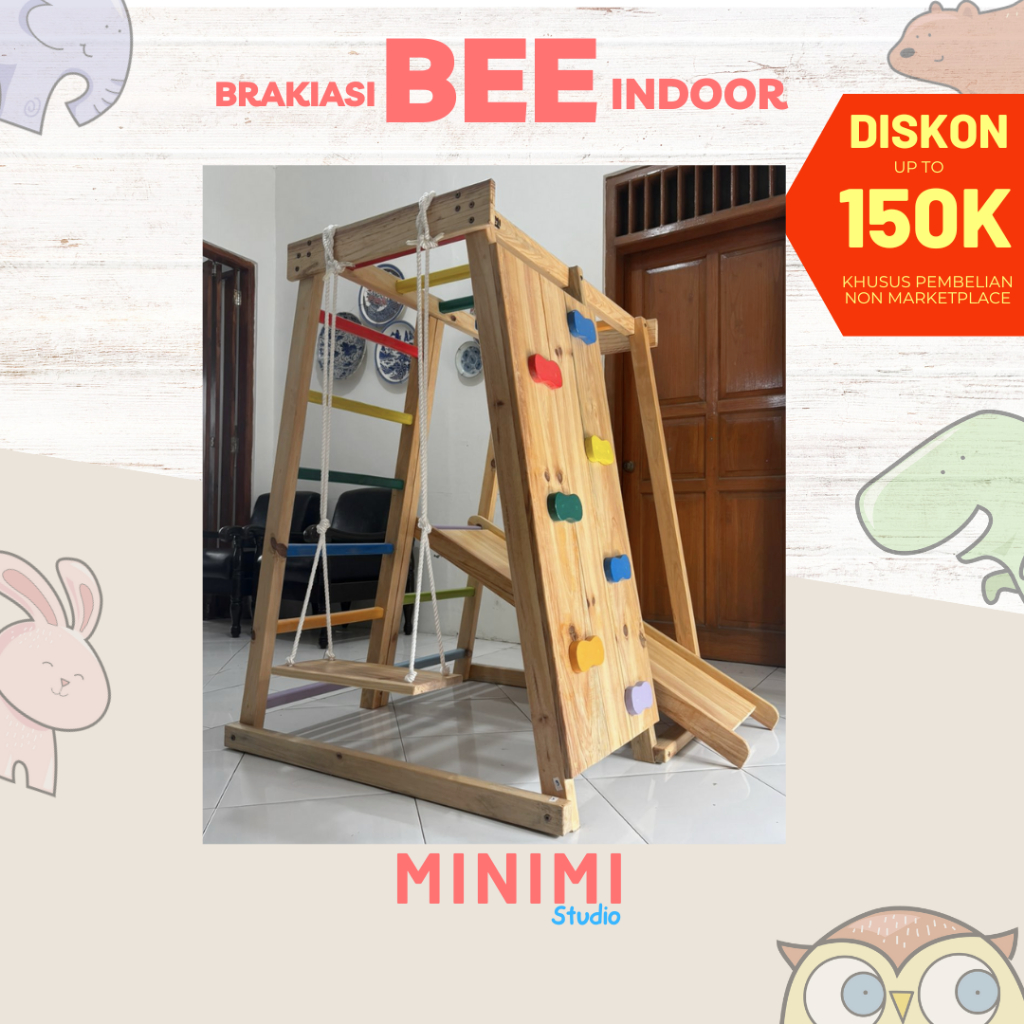 Jual Brakiasi Type Bee - Indoor Gym Jungle Kids Anak Tangga Brakiasi ...