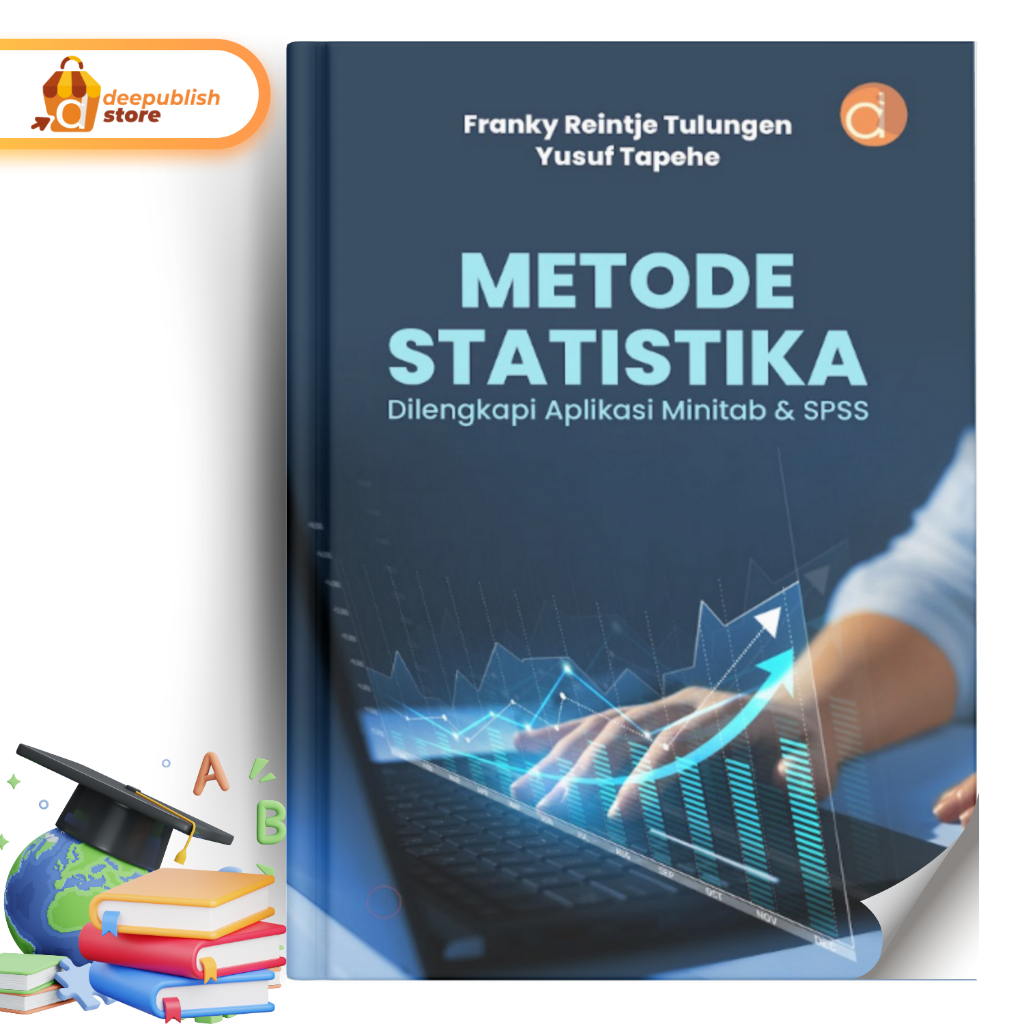 Jual Deepublish - Buku Metode Statistika Dilengkapi Aplikasi Minitab & SPSS - Buku Statistika ...