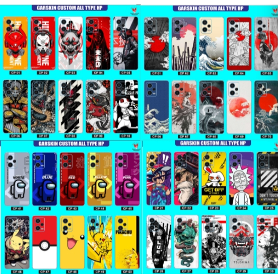 Jual L- MyAcc (CUSTOM) GARSKIN HP POCO C71 C75 C65 C40 X7 X7Pro X6 ...