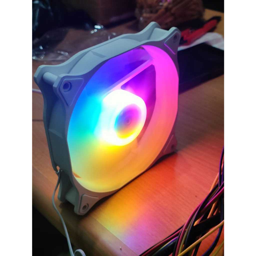 Jual Fan Case RGB 12cm White Pin Molex Murah | Shopee Indonesia
