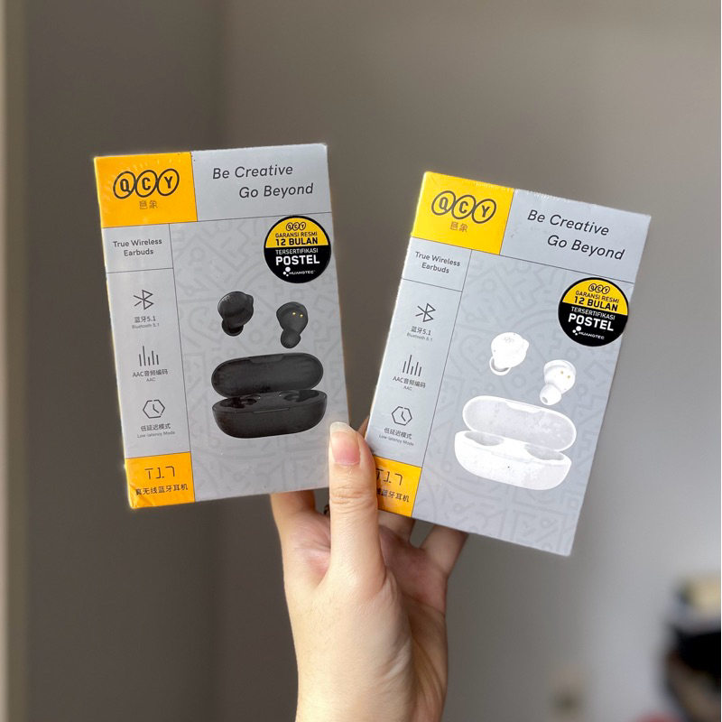 Jual QCY T17 TWS Wireless Bluetooth Earbuds AAC GARANSI RESMI Original 100% Garansi Gaming ...