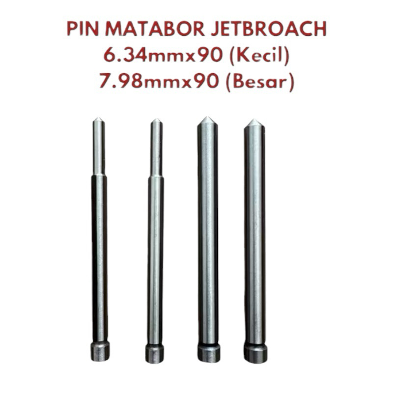 Jual Pin Mata Bor Jetbroach Bor Magnet Jetbroach 6.34mmx90 & 7.98mmx90 ...