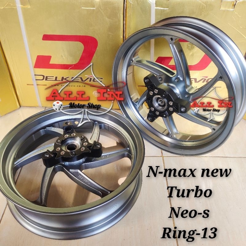 Jual velg racing delkevic nmax turbo/nmax Neo s/nmax new 2024 ring 13 ...
