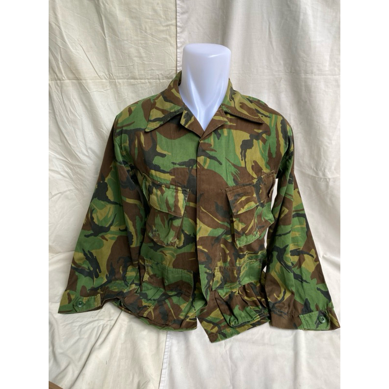 Jual Kemeja BDU PDL Loreng Camo DPM Malvinas TNI Vintage 4 Kantung Era ...