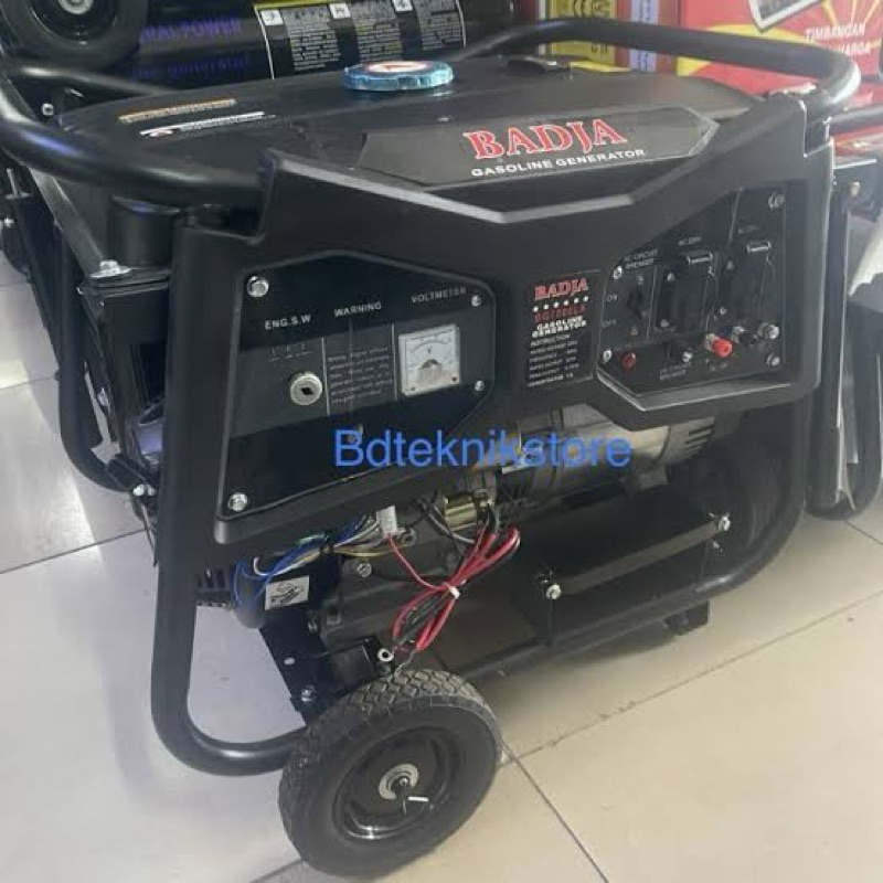 Jual Genset Badja BG 10000 Bensin 7500 Watt Electric Stater | Shopee ...