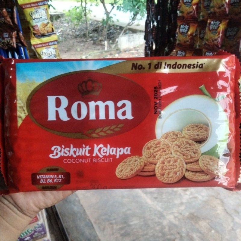 Jual Roma Biskuit Kelapa Coconut Biscuit | Shopee Indonesia
