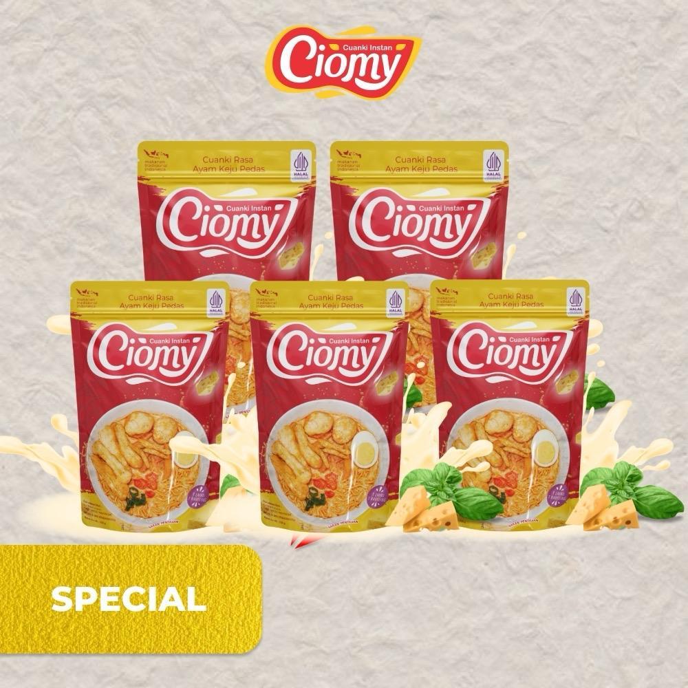 Jual CIOMY - Bundling 5 Pouch Kuah Ayam Keju Pedas | Shopee Indonesia