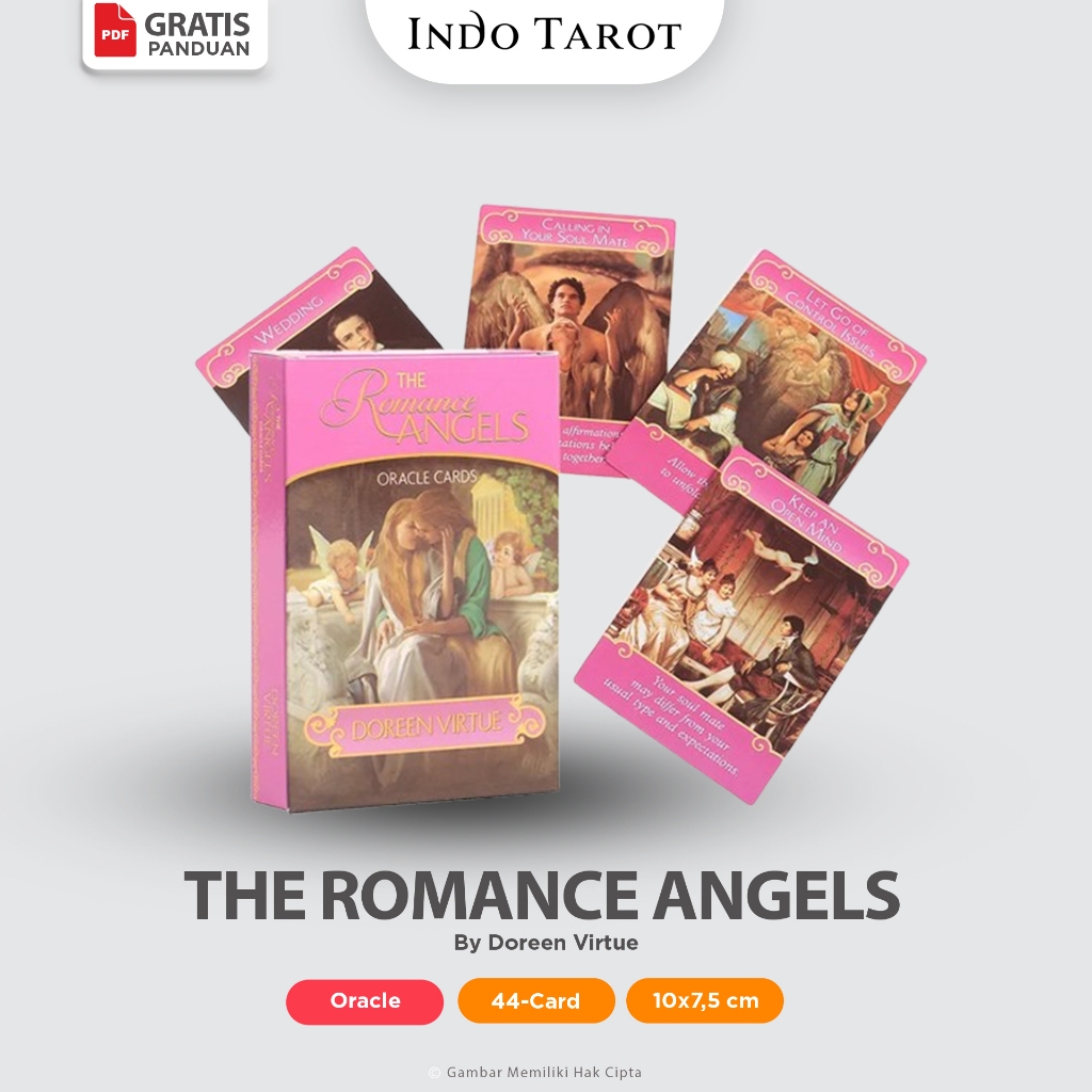 Jual Tarot Oracle The Romance Angels Kartu Tarot Reading Oracle - Indo ...
