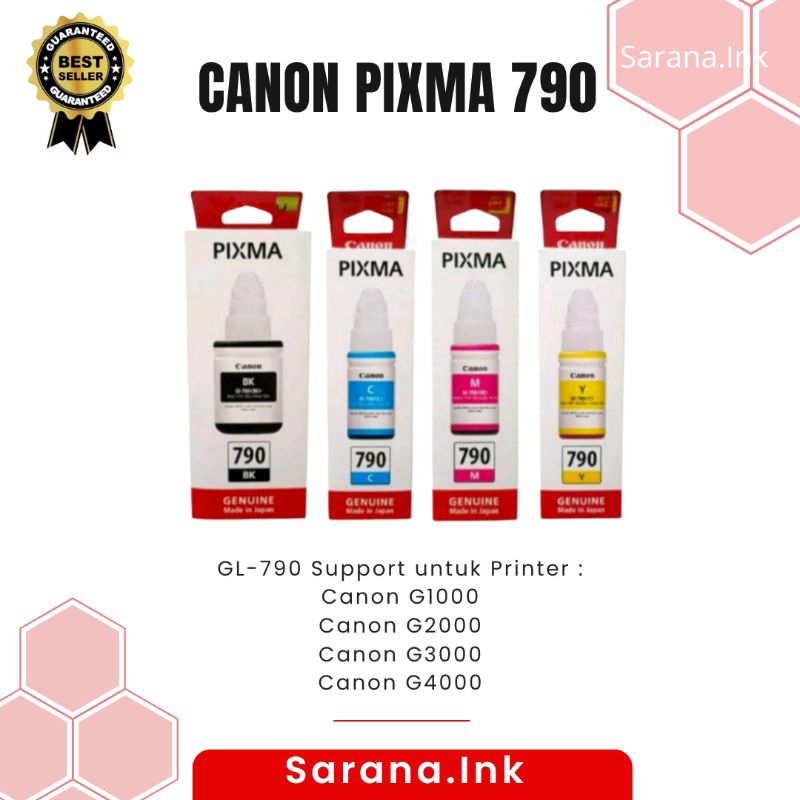 Jual Tinta Canon PIXMA Gl-790 G1010,G2010,G3010,G4010,New Original ...