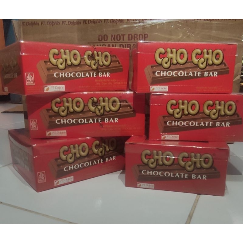 Jual Cho Cho Chocolate Bar Isi 24 Pcs - Eceran 1000 @10gr | Shopee ...