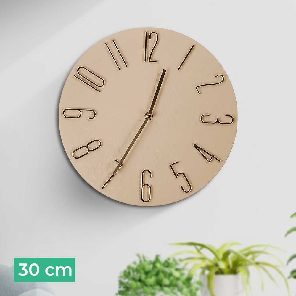 Jual Jam Dinding Analog Minimalis Aesthetic Quartz Creative Desain ...
