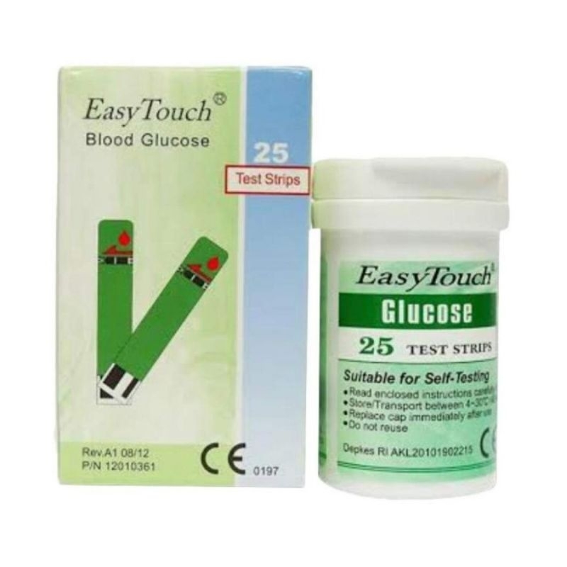 Jual Easytouch glucose isi 25 PCS | Shopee Indonesia