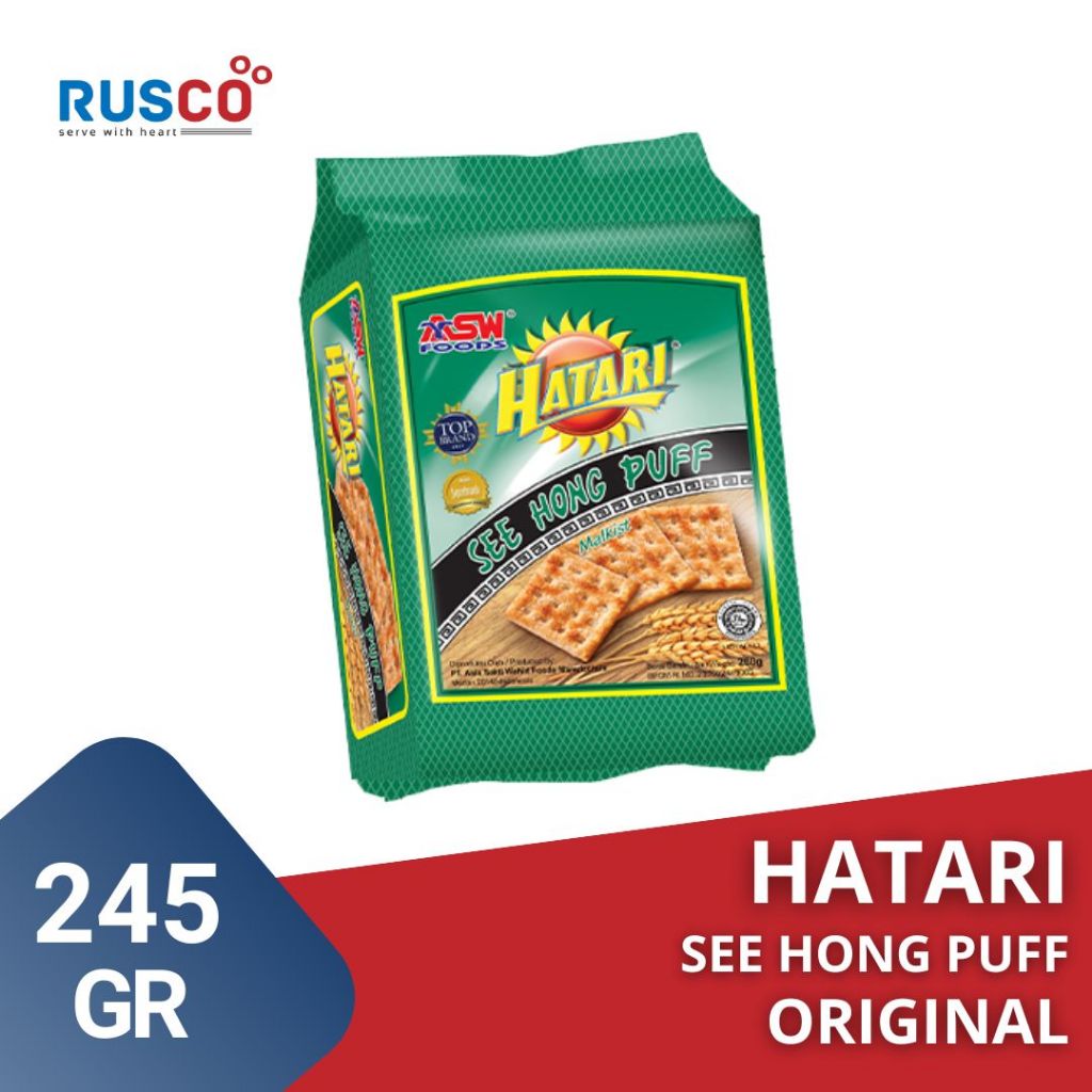 Jual HATARI SEE HONG PUFF ORIGINAL 245GR - Ruscomart | Shopee Indonesia