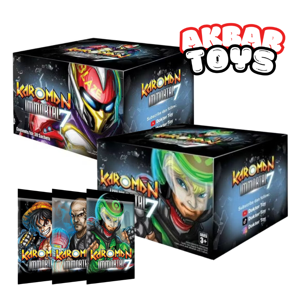 Jual KAROMAN IMMORTAL 7 KAROMAN ORIGIN MAINAN 3D | Shopee Indonesia