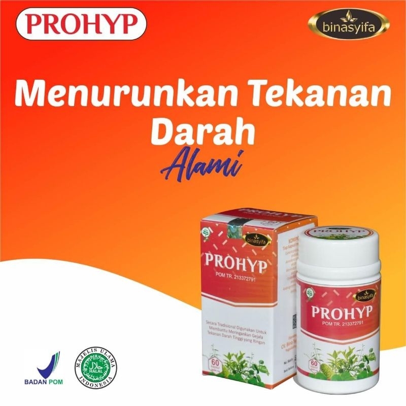 Jual PROHYP untuk darah tinggi dan hipertensi dari binasyifa | Shopee ...