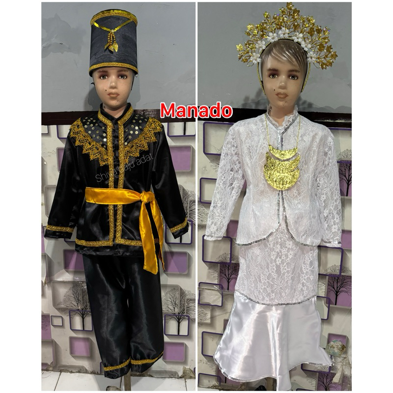 Jual Baju Adat Manado TK | Shopee Indonesia