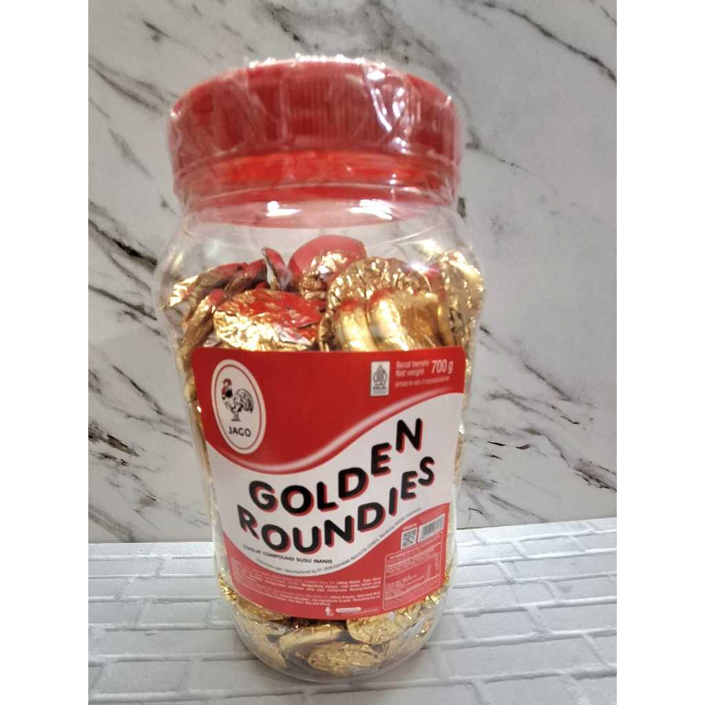 Jual Coklat Jago Golden Roundies Toples 700gr [Cokelat Tempo Dulu ...