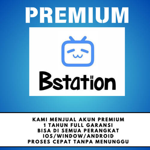 Jual Akun VIP Bstation Premium 1 Tahun Bergaransi Proses Cepat | Shopee Indonesia