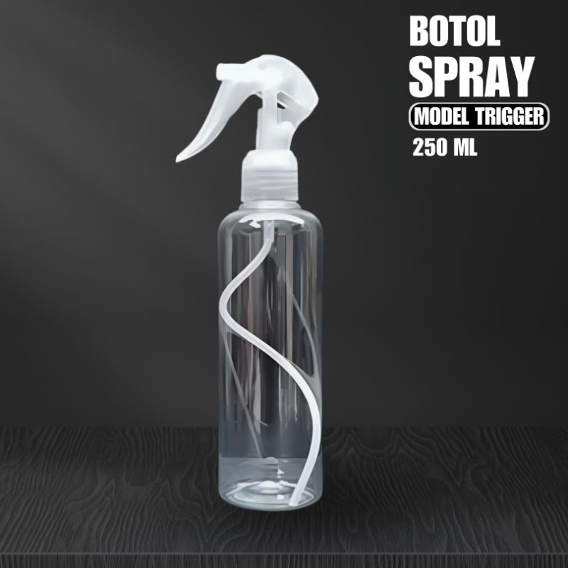 Jual Botol Semprotan Model Trigger 250 ML Serbaguna / Botol Spray Trigger Bening Kapasitas 250ml ...