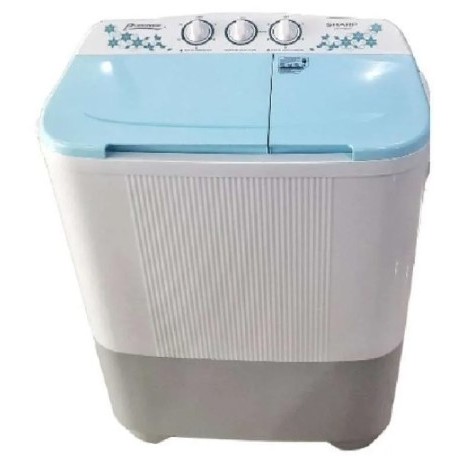 Jual Mesin Cuci SHARP ES T70MW BL 6,5 KG TWIN TUB 2 Tabung | Shopee ...